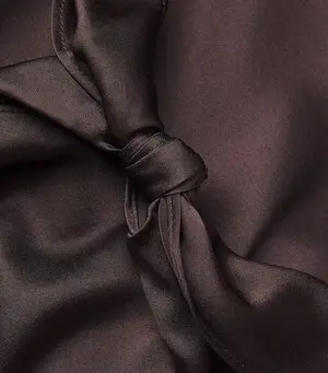 Staud Silk Portia Midi Dress