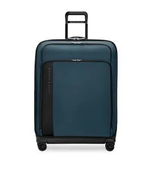 Briggs & Riley Large Zdx Expandable Spinner Suitcase - Blue