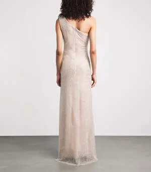 GAURAV GUPTA Draped Lunaris Glisten Gown