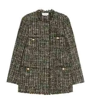 Marina Rinaldi Tweed Jacket - Brown