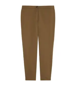 Marina Rinaldi Canvas Slim Trousers