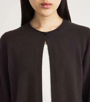ME+EM Cashmere Single-button Cardigan