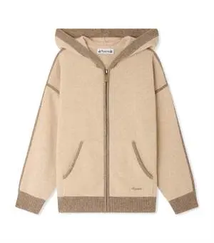 Bonpoint Cashmere Zip-up Hoodie