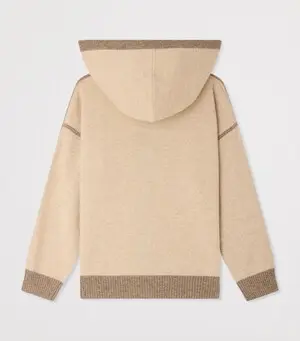 Bonpoint Cashmere Zip-up Hoodie