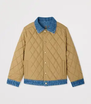 Bonpoint Reversible Quilted Denim Jacket