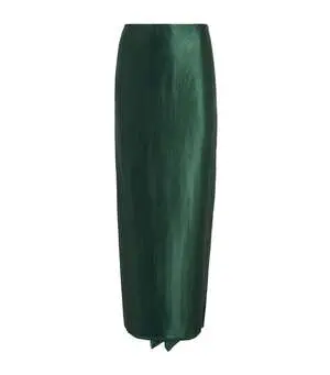 FFORME Satin Jovie Maxi Skirt