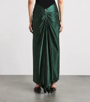 FFORME Satin Jovie Maxi Skirt