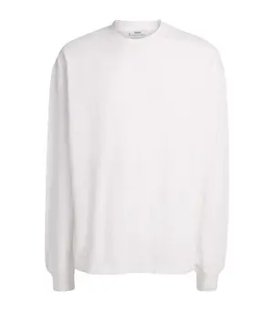AGOLDE Cotton Asha Long-sleeve T-shirt - White