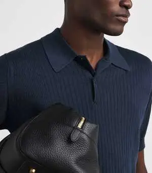 John Smedley Extra Fine Merino Wool Croall Polo Shirt