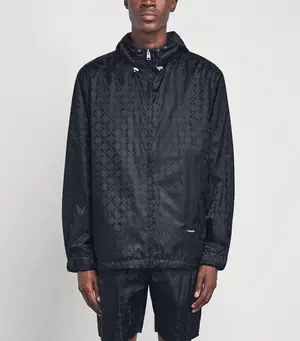 Sandro Technical Fabric Jacquard Jacket