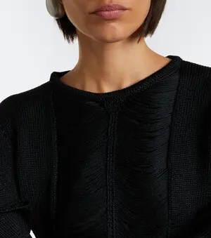 Attico Fringed Minidress