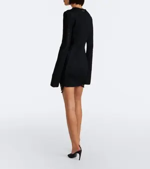 Attico Fringed Minidress