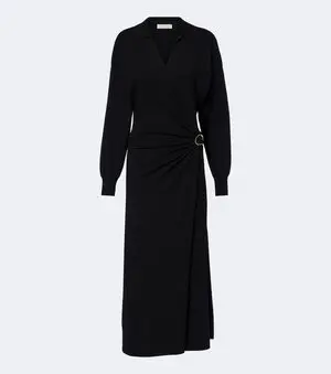 Altuzarra Ellington Gathered Midi Dress