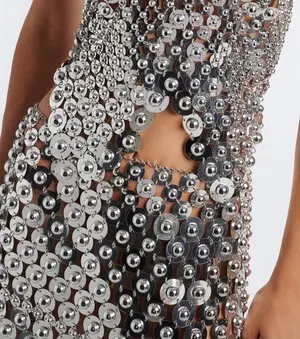 Rabanne Chainmail Embellished Top
