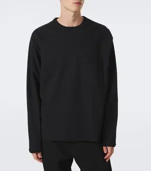 LEMAIRE Cotton Jersey T-shirt - Black