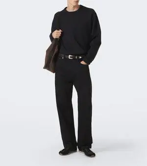LEMAIRE Cotton Jersey T-shirt - Black