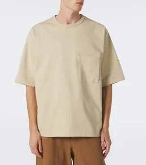 LEMAIRE Cotton Jersey T-shirt - Beige