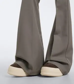 Rick Owens Mega Bumper Suede Ankle Boots