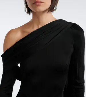 David Koma Embellished One-shoulder Minidress