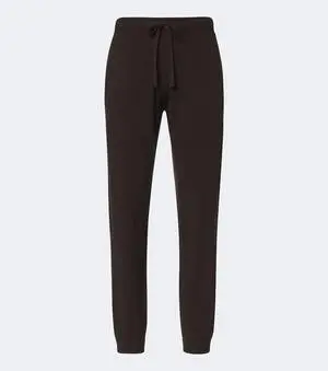 ALLUDE Wool And Cashmere Sweatpants