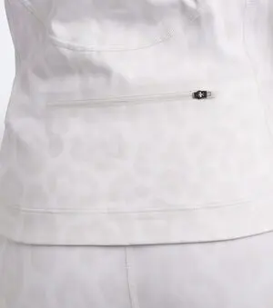 Adidas By Stella McCartney Logo Leopard-print Jacket