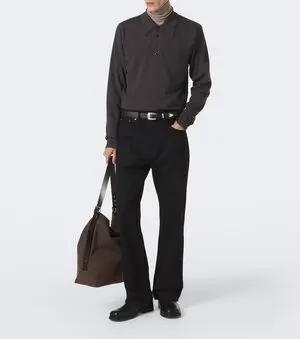 LEMAIRE Wool Polo Sweater
