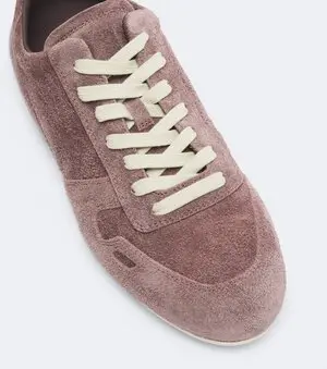 Rick Owens Suede Lace-up Sneakers