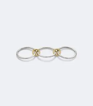 SPINELLI KILCOLLIN Solarium Ring In Sterling And 18kt Gold