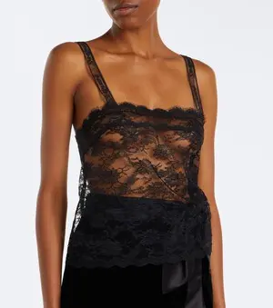 Saint Laurent Lace Camisole