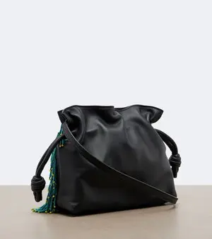 Loewe Flamenco Mini Beaded Leather Clutch