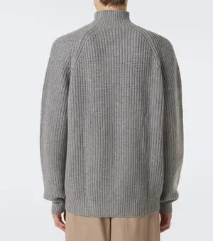 ALLUDE Wool And Cashmere Turtleneck Sweater