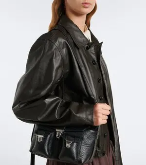 LEMAIRE Gear Leather Shoulder Bag