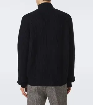ALLUDE Wool And Cashmere Turtleneck Sweater