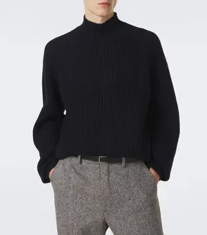 ALLUDE Wool And Cashmere Turtleneck Sweater