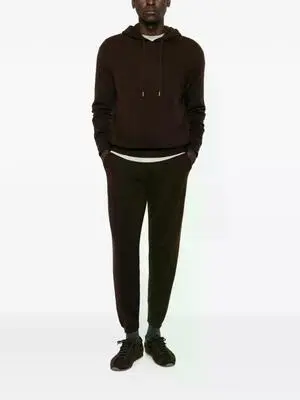 Eric Bompard Carrot-cut Cashmere Track Pants