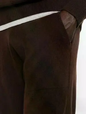 Eric Bompard Carrot-cut Cashmere Track Pants