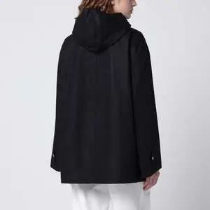 TOTEME Jacket With Organic Cotton Scarf - Black