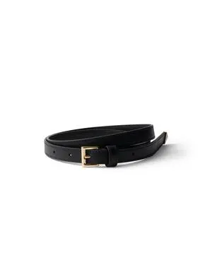 Prada Leather Belt - Black