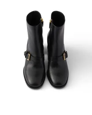 Prada Leather Booties