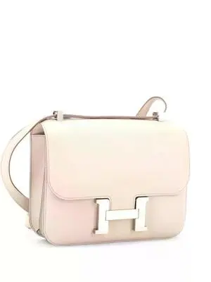 Hermès Constance Bag Evercolor 24 Shoulder Bag - Neutrals