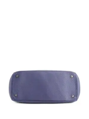 Dior Be Bag Pebbled Leather Medium Satchel