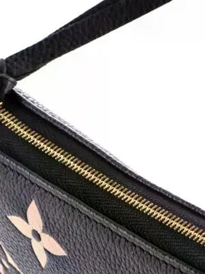 LOUIS VUITTON Pochette Accessoires Bicolor Monogram Empreinte Giant Mini Clutch Bag