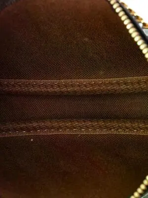 LOUIS VUITTON Pochette Accessoires Monogram Canvas Mini Clutch Bag - Brown