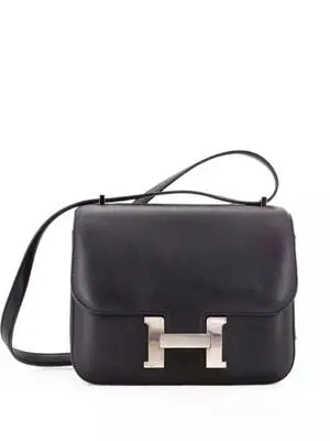 Hermès Constance Bag Swift 18 Crossbody Bag - Black