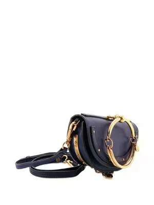 Chloé Nile Leather Mini Crossbody Bag - Blue