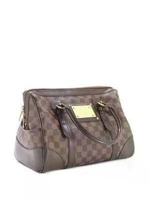 LOUIS VUITTON Damier Berkeley Shoulder Bag - Brown