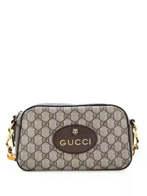 Gucci Neo Vintage Camera Messenger Bag Gg Coated Canvas Crossbody Bag - Brown