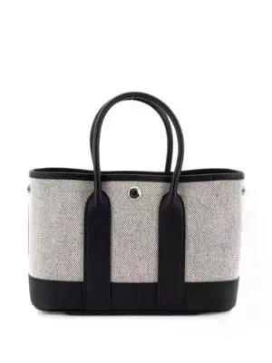 Hermès Neo Garden Toile And Leather 23 Tote Bag