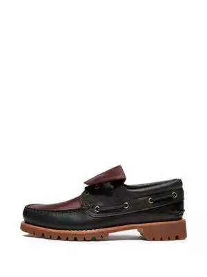 Timberland Authentic 3-eye Lug Boat Shoes - Black