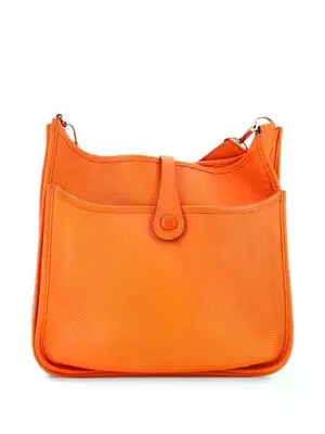 Hermès Evelyne Bag Gen Iii Clemence Pm Crossbody Bag - Orange
